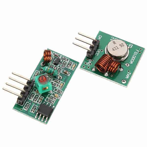 433Mhz RF transmitter / Receiver Radio Module Pair – Arduino Raspberry ...