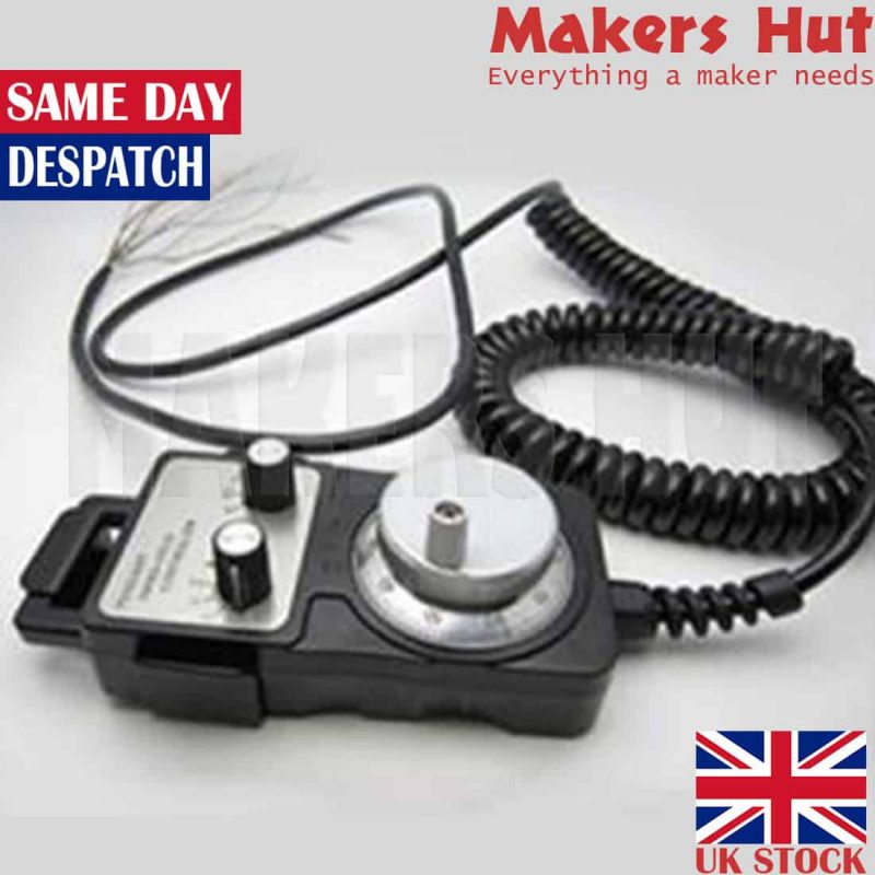 Mach3 Compatible MPG Pendant Hand-Held Controller – CNC Handwheel ...