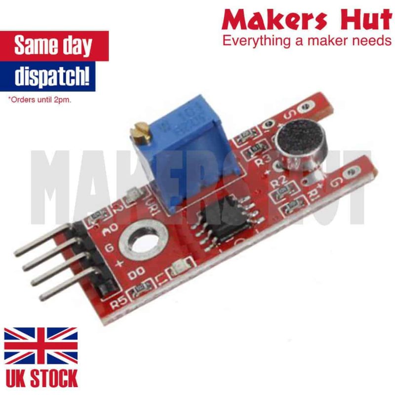 Active Buzzer Module 3.3V – 5V – Arduino AVR Raspberry – Makers Hut